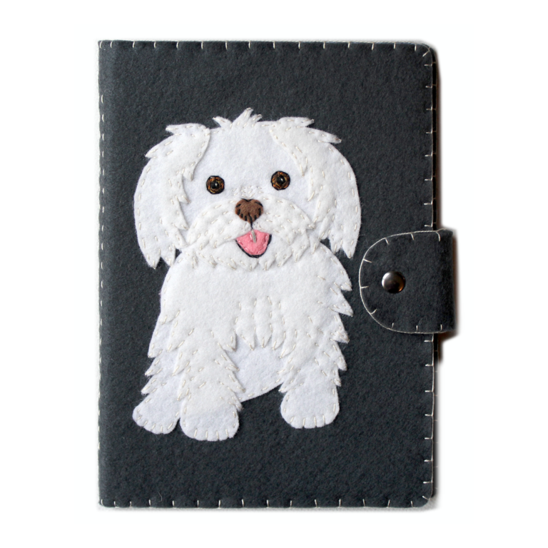 Personalised Dog Kindle Cover - Feltberry